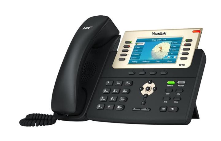Yealink SIP-T29G. Gigabit VoIP phone.