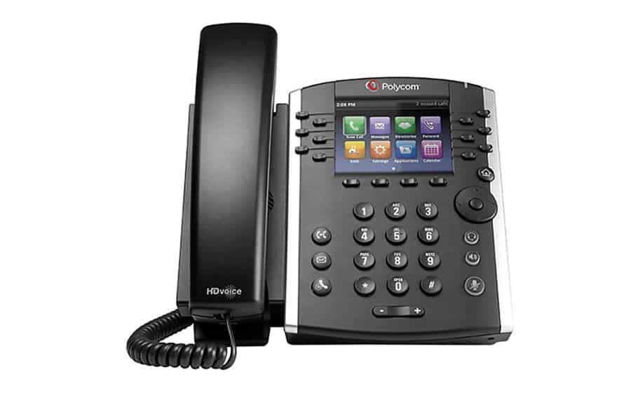 Polycom VVX 401 and 411 expandable VOIP Phones